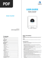 5.5 KW Hybrid Inverter Manual | PDF