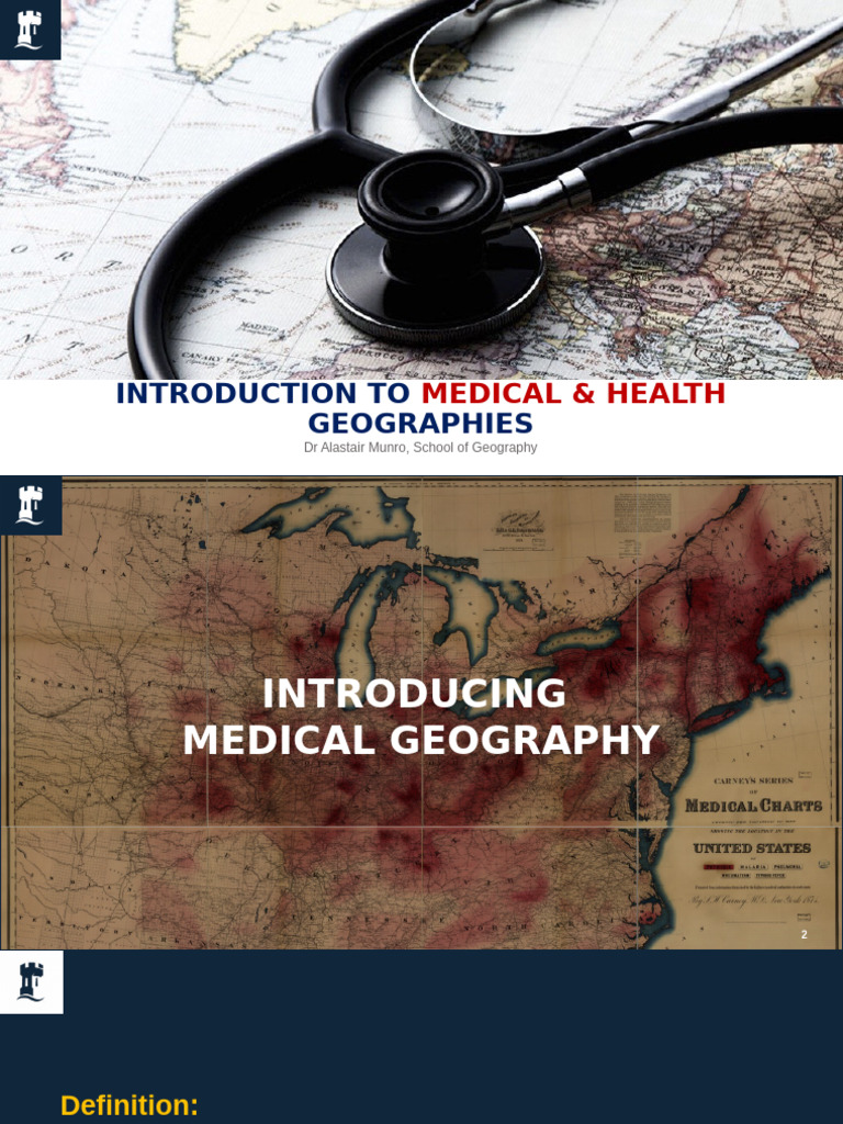 (EHG) L7.1 - Med+Health Geographies, 24-25 | PDF | Geography | Infection