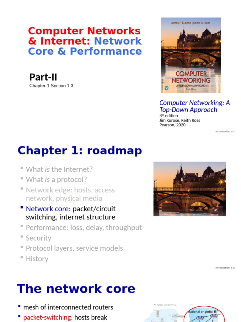 Lecture 02 Packet Switching - Circuit Switching - Data Loss - Throughput | PDF | Computer ...