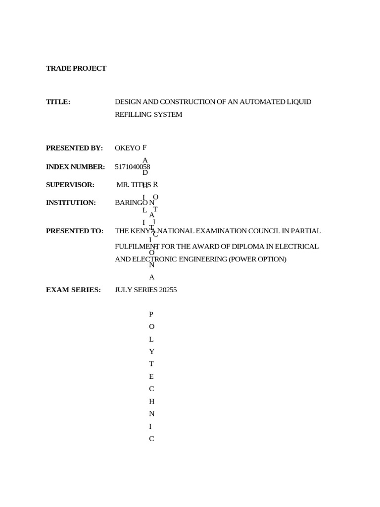 112 Samuel Gilbert Nyawa - Copy 101927 | PDF | Arduino | Liquid Crystal ...