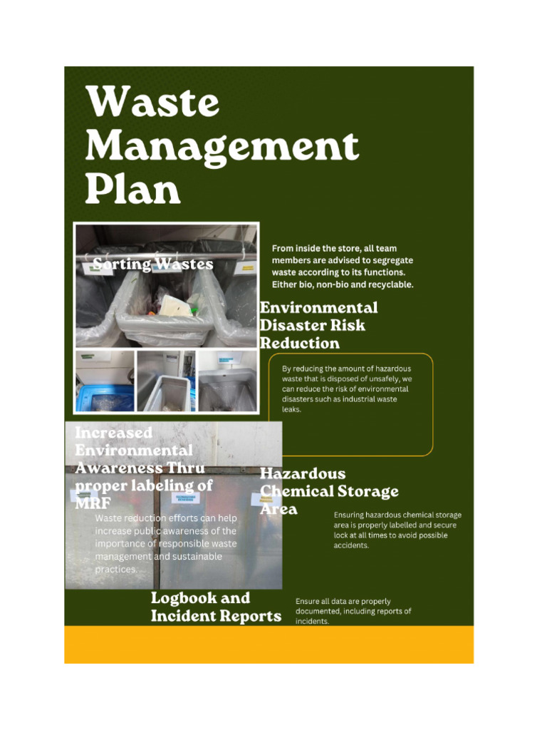 Waste MGMT Plan | PDF