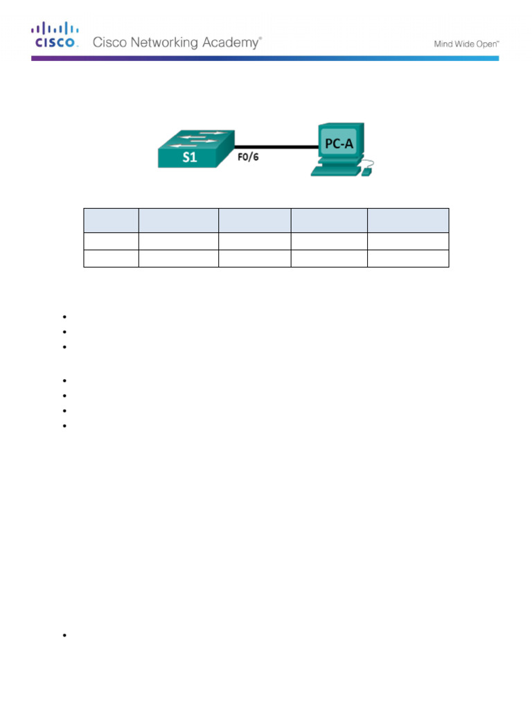Configuring A Switch Management Address | PDF | Computer Network | Network Switch