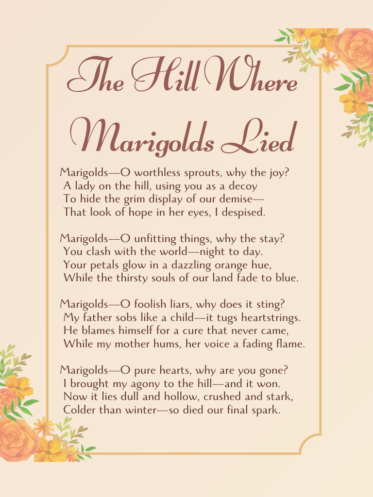 Marigolds | PDF