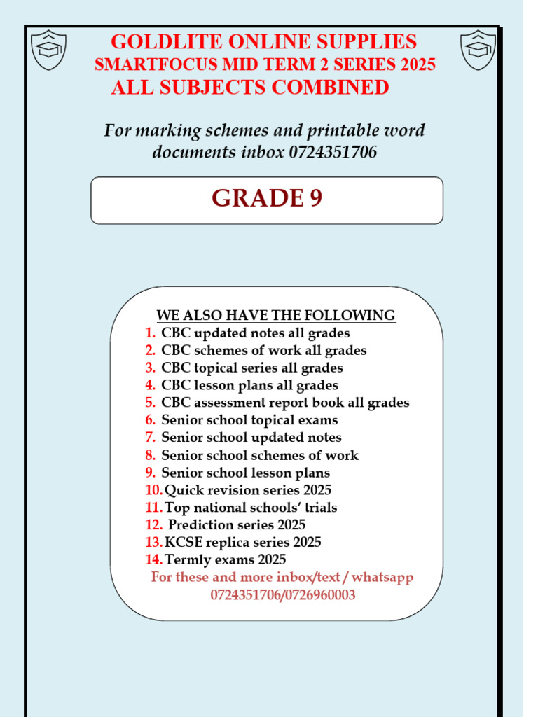 Grade 9 Mid Term 2 Exam 2025 Guide | PDF | Jesus | Born Again