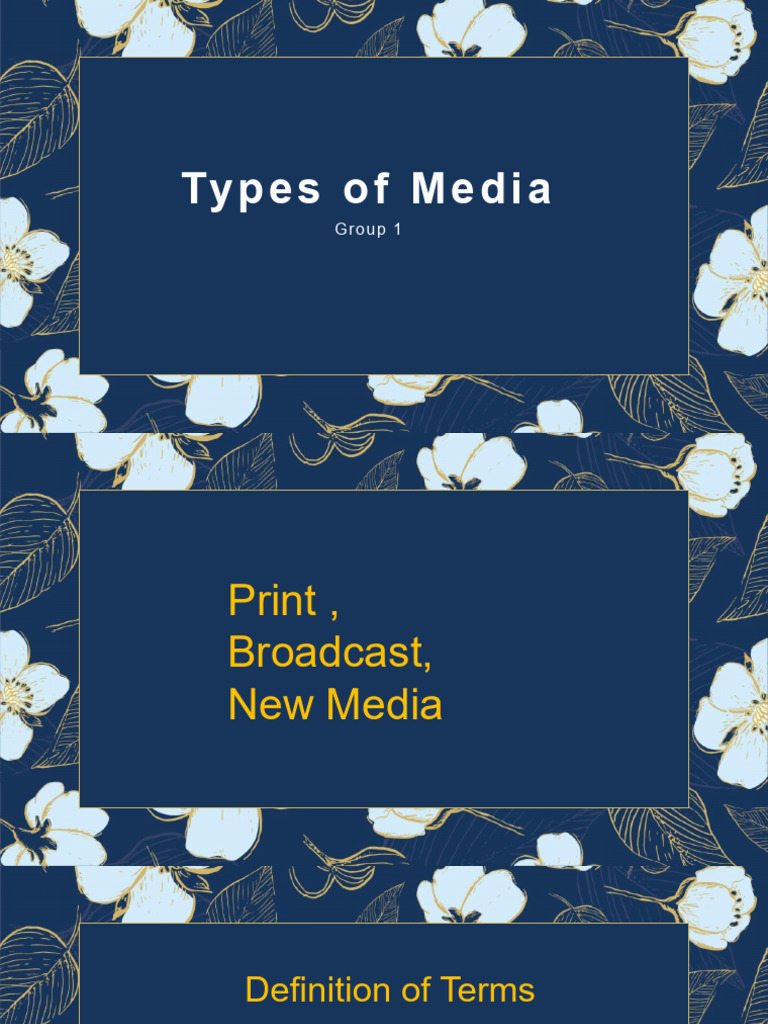 MIL Lesson 4 - Types of Media - Integrity | PDF | Mass Media | Newspapers