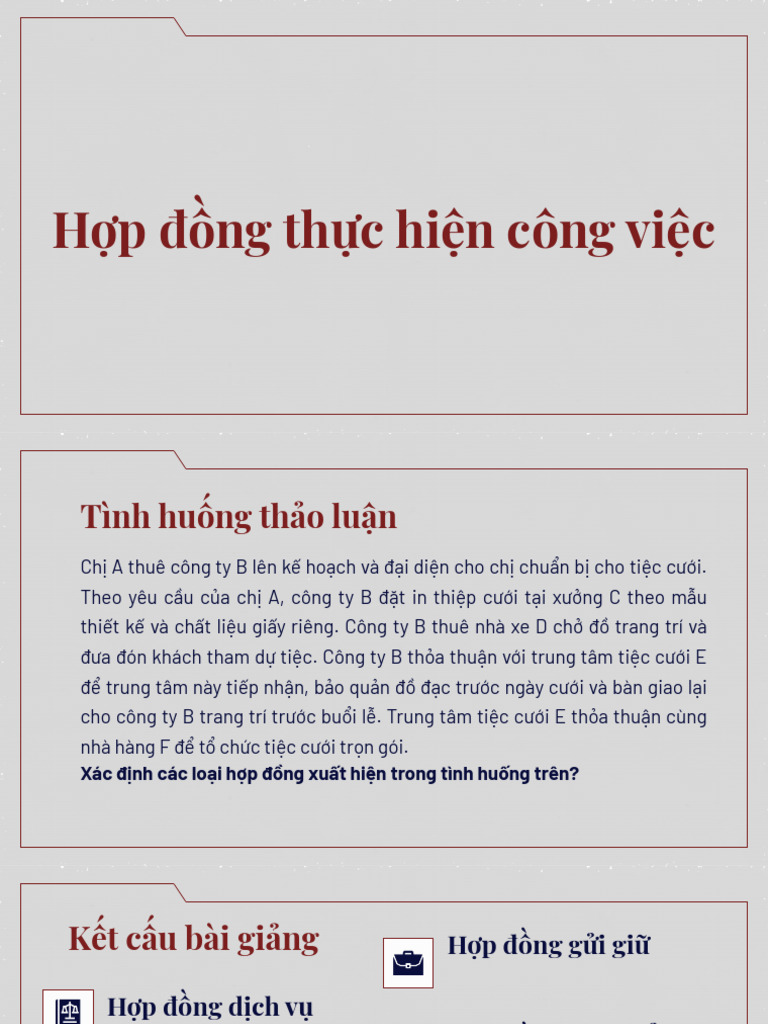 DS2 - HĐ THỰC HIỆN CÔNG VIỆC | PDF