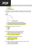 Grade 12 Economics Model Questions | PDF | Economics | Monetary Policy