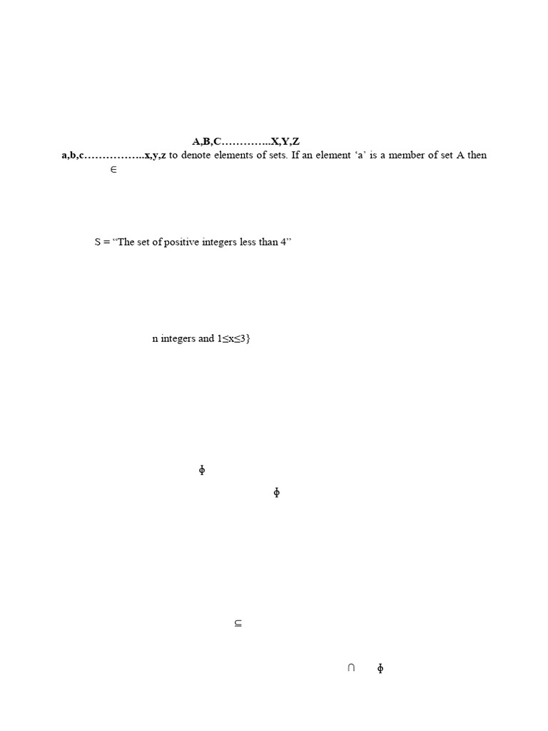 UNIT-2 Basic Discrete Structure (Set, Relations and Functions) | PDF | Set (Mathematics ...