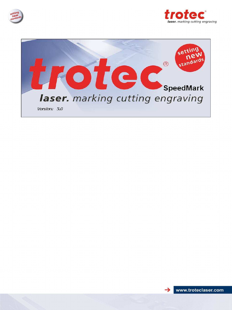 User Manual Speedmark V3.0 | PDF | Software | Graphical User Interfaces