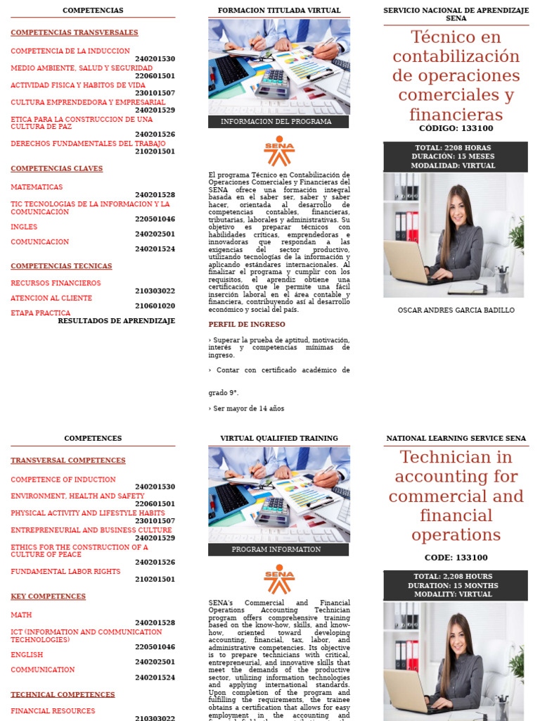 Folleto Ingles | PDF