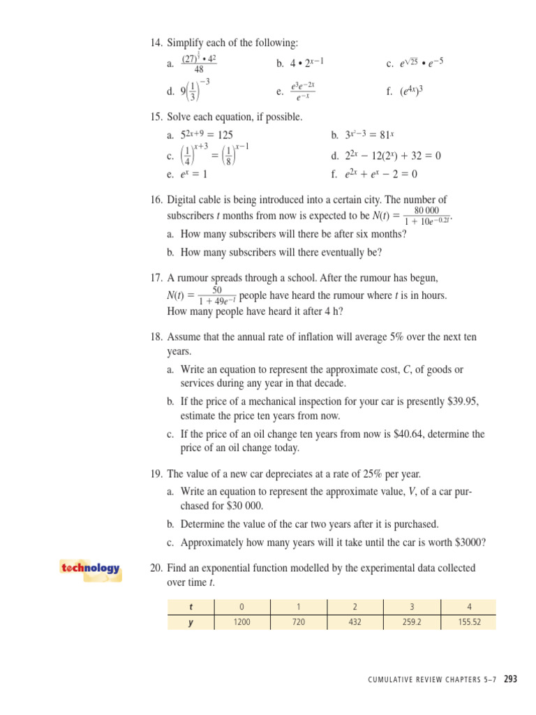 Advanced Functions and Introductory Calculus (1) 1 498 310 | PDF ...