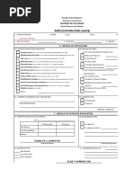 Form 6 Application For Leave - Updated 2025 | PDF | Sick Leave | Social ...