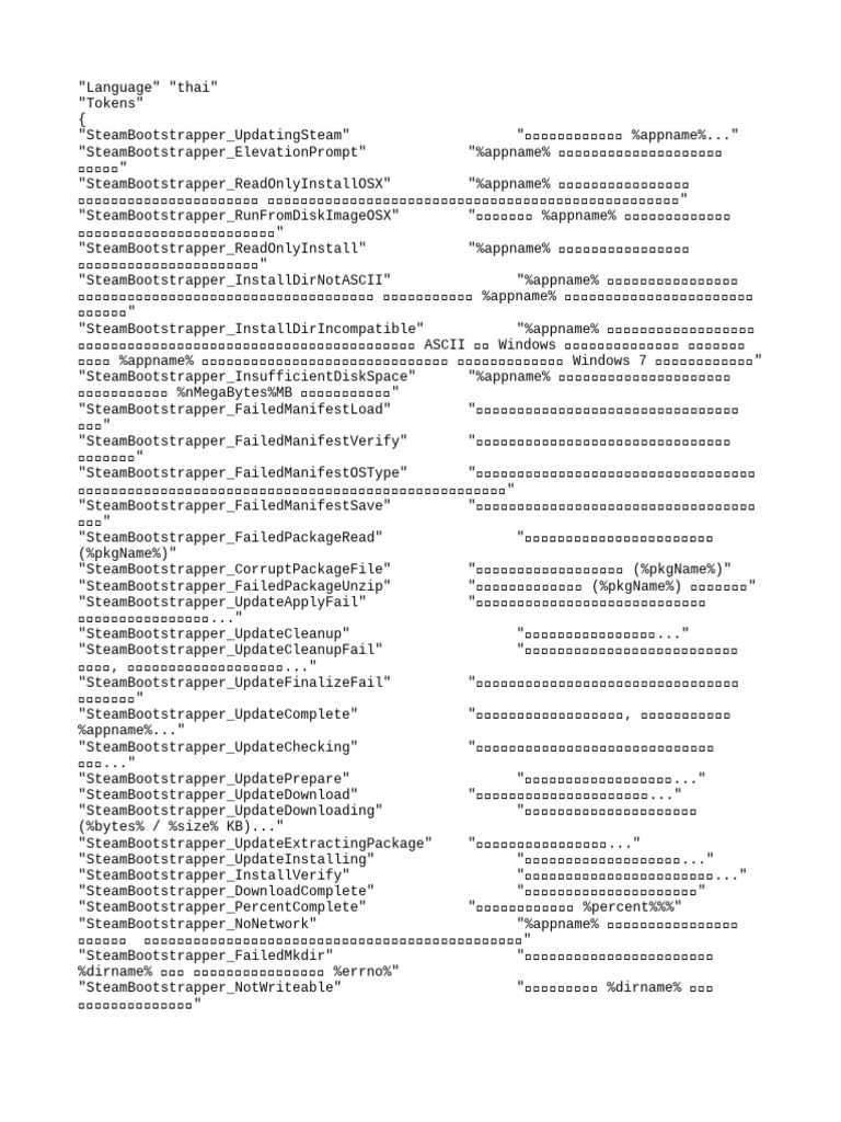 Steambootstrapper Thai | PDF