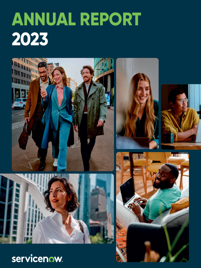 Servicenow Annual Report 2023 | PDF | Business