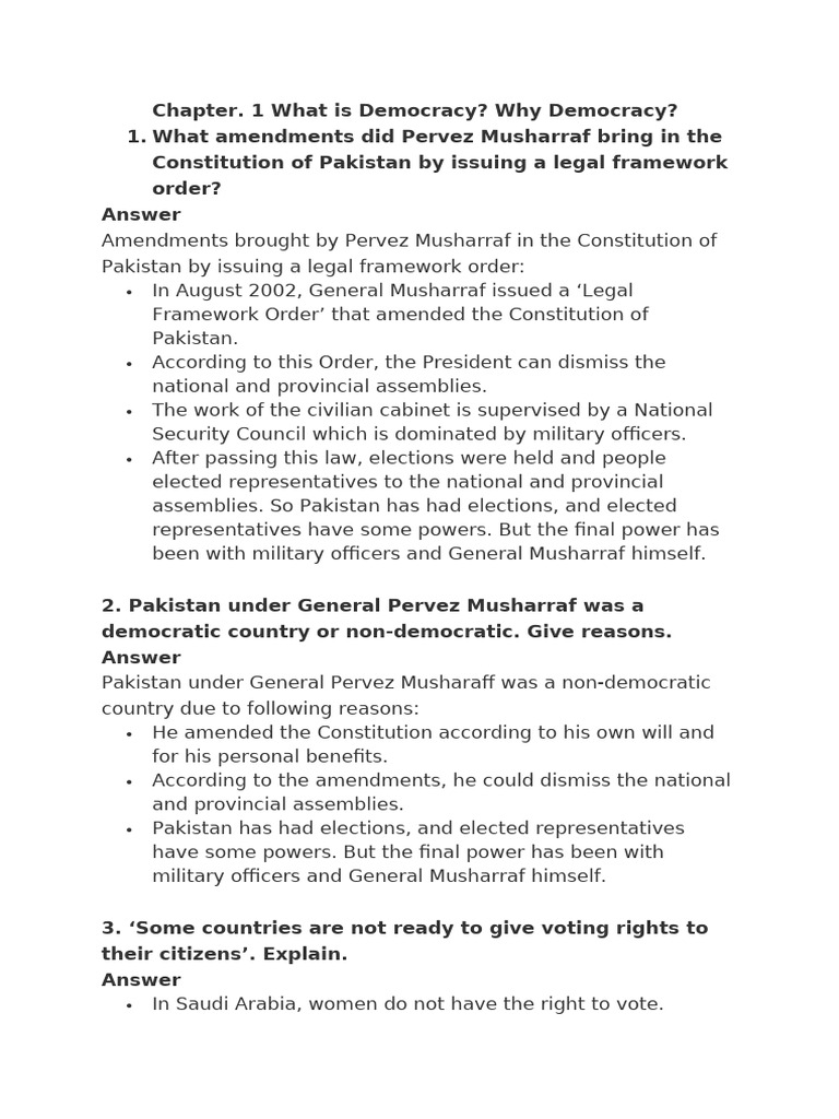 What Is Democracy, Why Democracy | PDF | Elections | Democracy