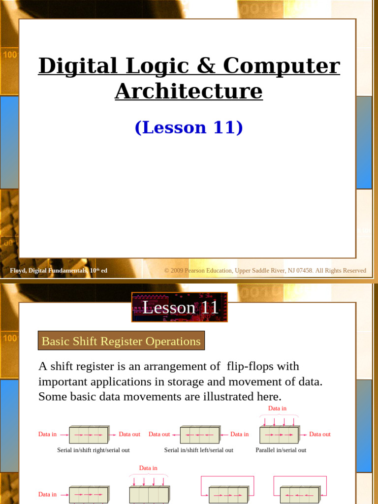 26.various Types of Shift Registers | PDF | Computer Engineering ...