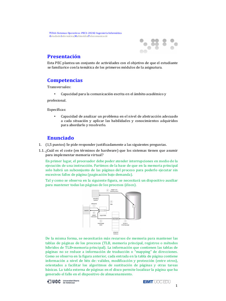 Pec1 - Ibe - Sol | PDF | Unidad Central de procesamiento | Sistema operativo