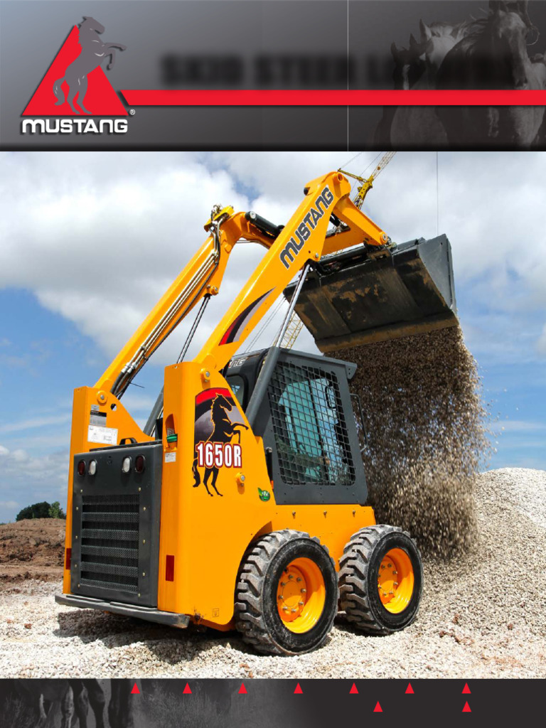 Mustang Skid Steer Loaders | PDF | Loader (Equipment) | Elevator