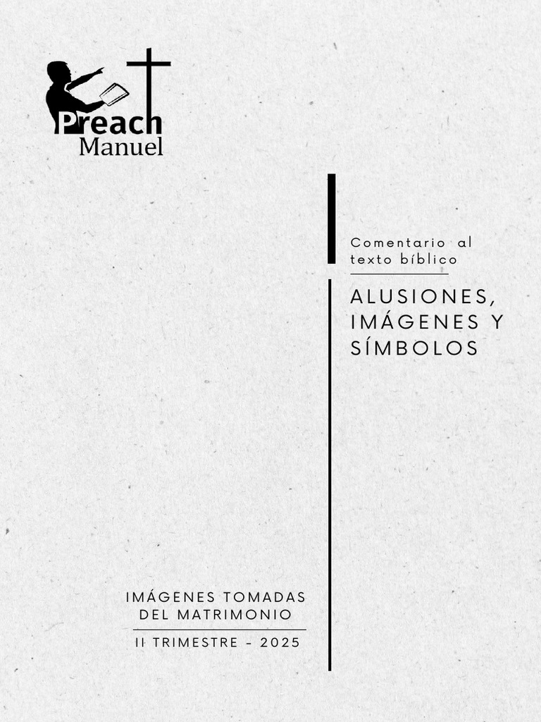 Bosquejo Leccion 3 Imagenes Tomadas Del Matrimonio | PDF | Creencia religiosa y doctrina