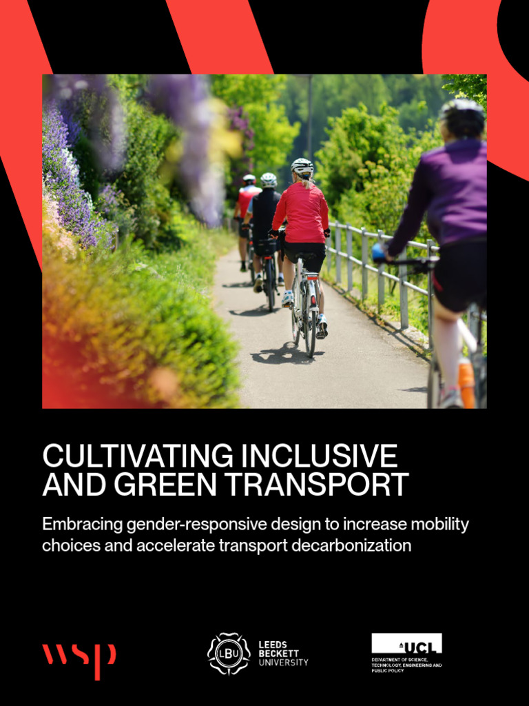 WSP Cultivating Inclusive Green Transport | PDF | Climate Change ...