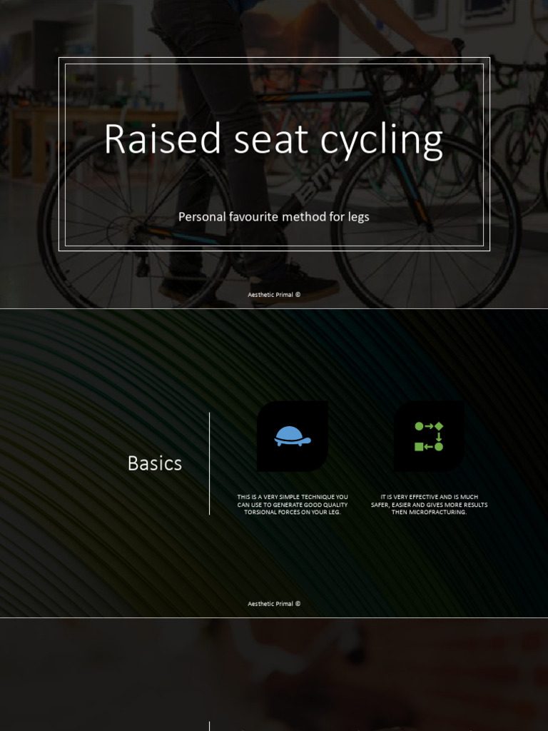 Raised Seat Cycling | PDF