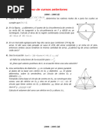 Practica Matematicas BXM 2025 | PDF | Tangente | Geometría Elemental