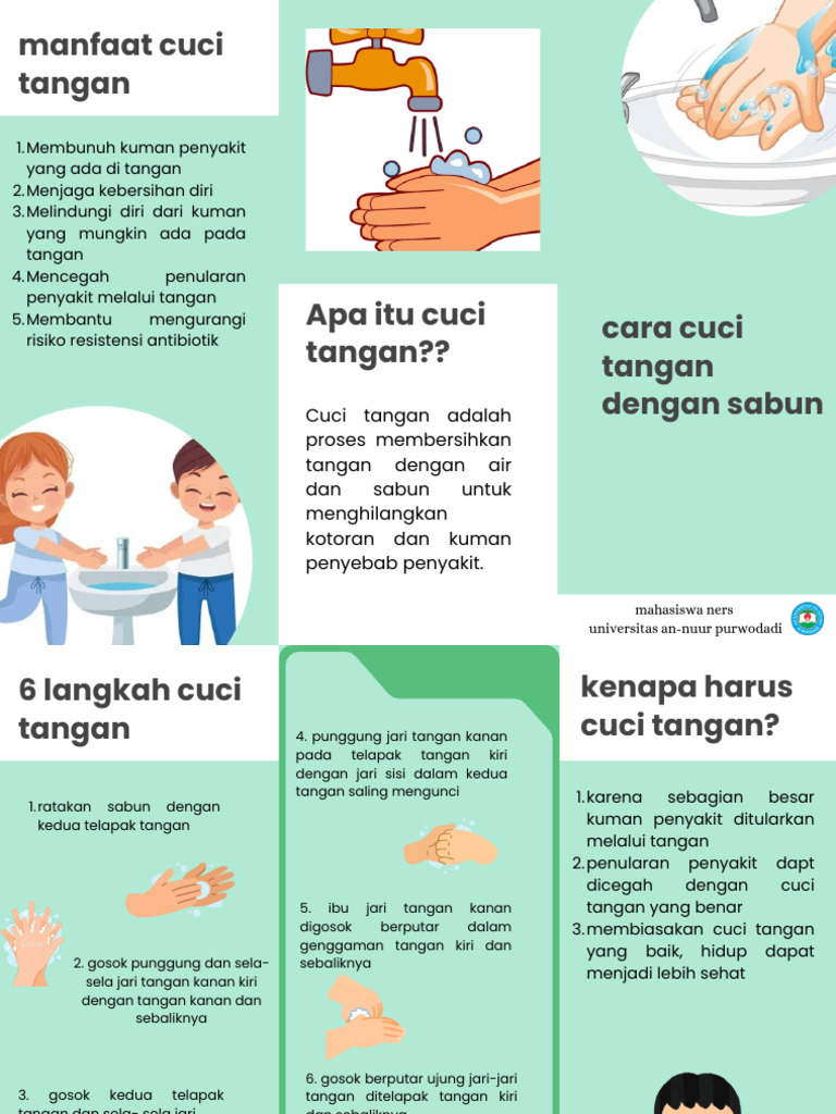 Leaflet Cuci Tangan | PDF