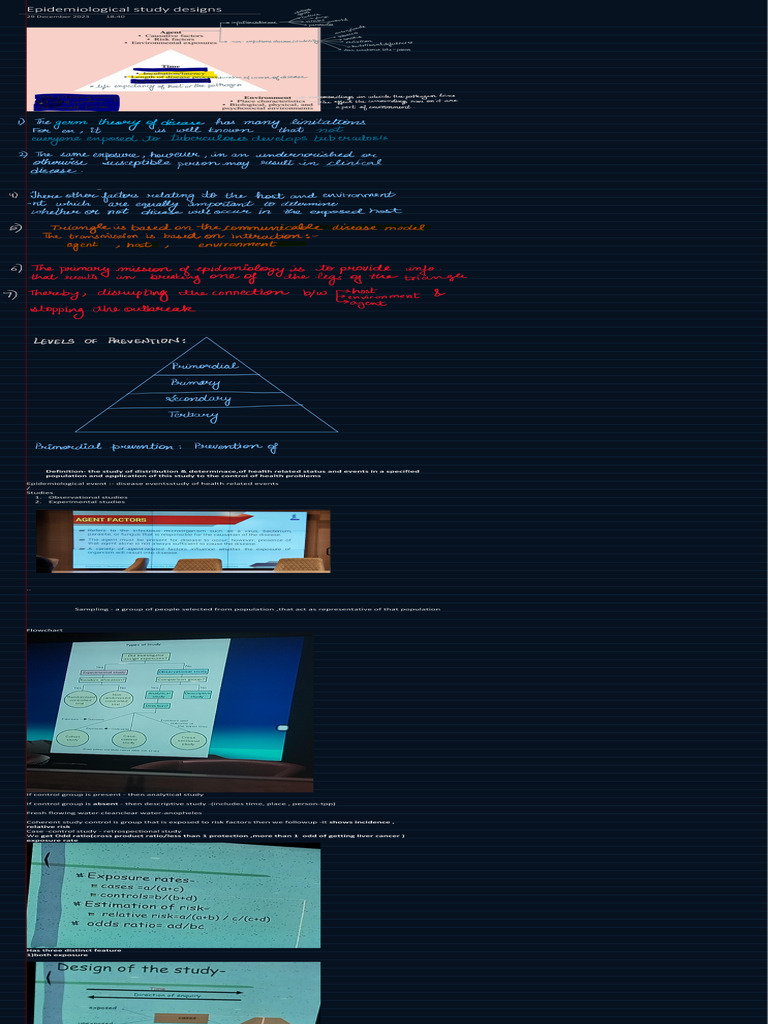 Epidemiological Study Designs | PDF