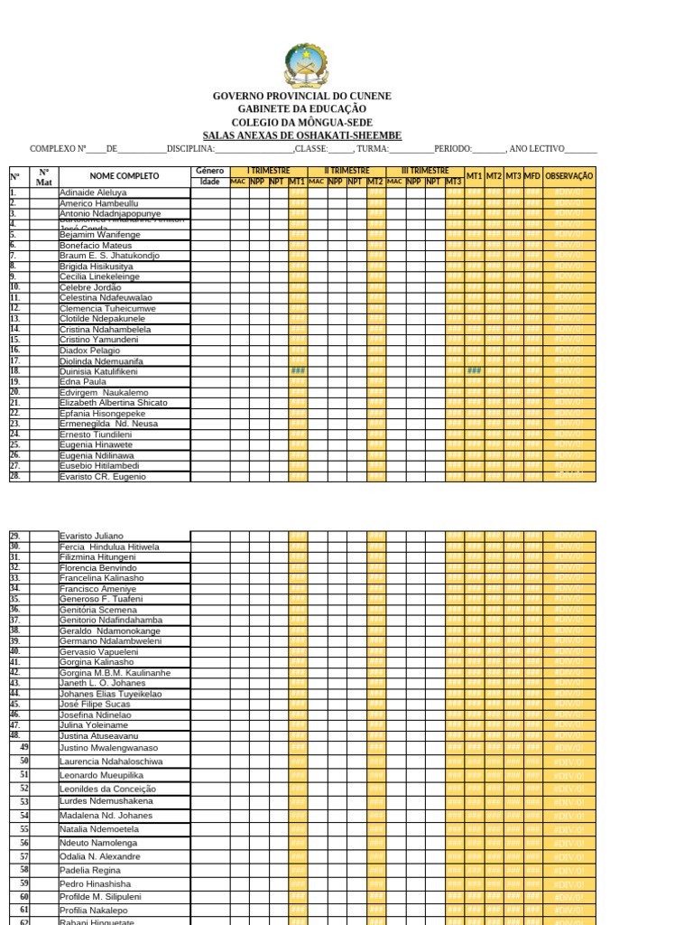 Mini-Pauta 2024-2025 Ed. Física | PDF