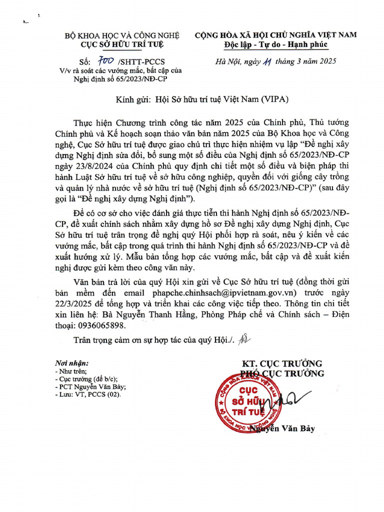 Cong Van So 700.shtt-Pccs-Cuc SHTT | PDF