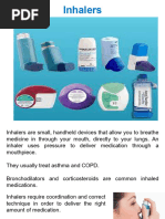 Pharmaceutical Dosage Forms Aerosols Sprays Inhalers | PDF