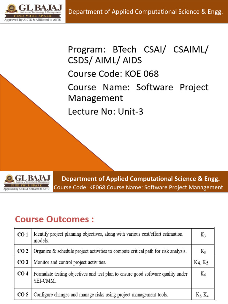 Activity Planning (1) Unit-03 | PDF | Project Management | Computing