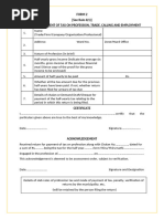 FORM 5 - Professional Tax - Form5 | PDF | Salary | Taxes
