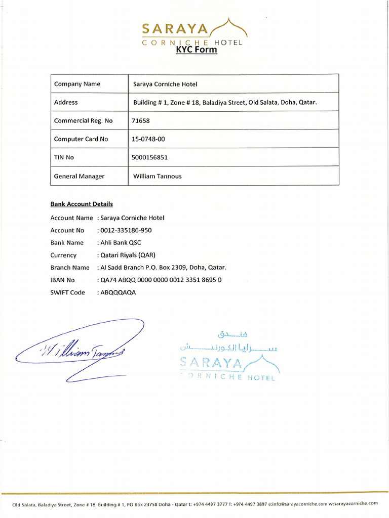 KYC Documents. | PDF