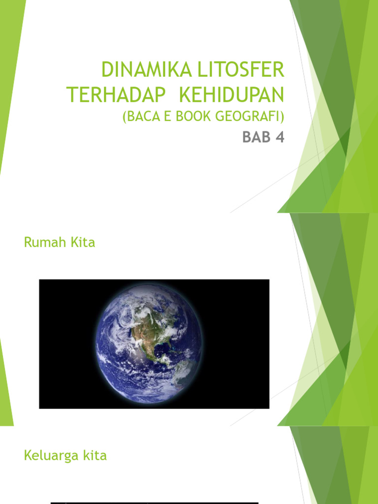 Bab 4 Dinamika Planet Bumi | PDF