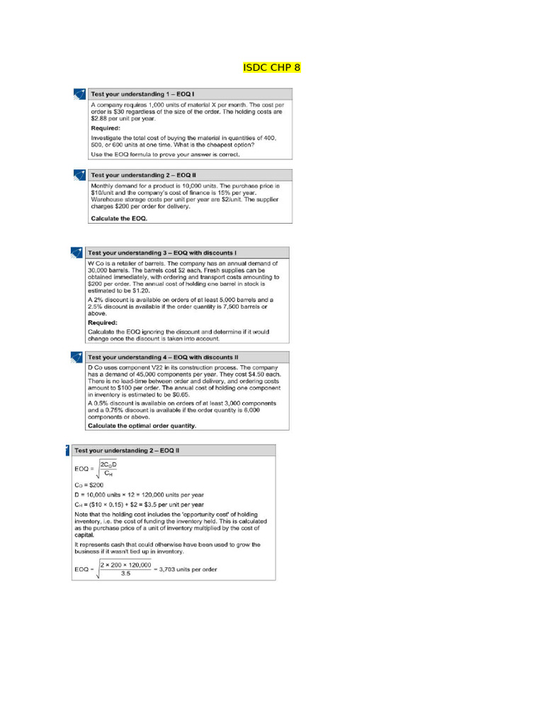 SFM Unit 2 Questions | PDF