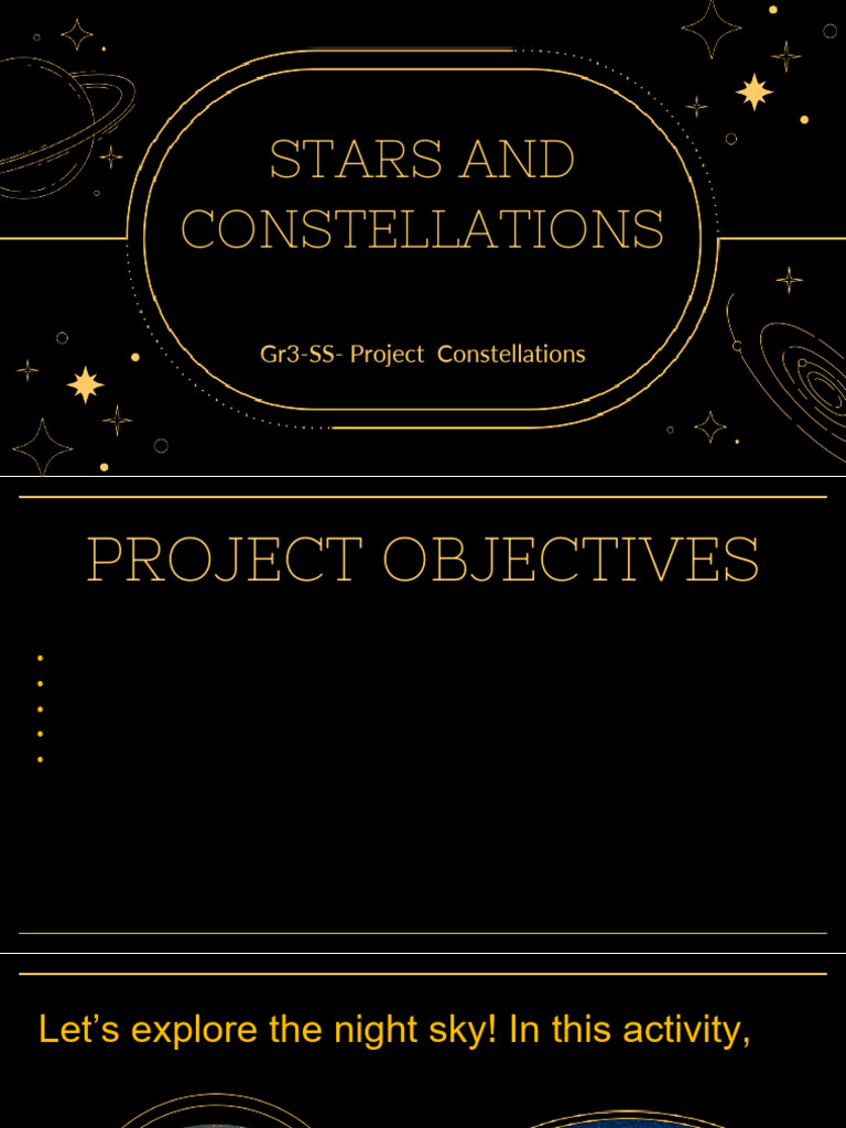 Gr3-SS - Constellation Project Guidelines | PDF