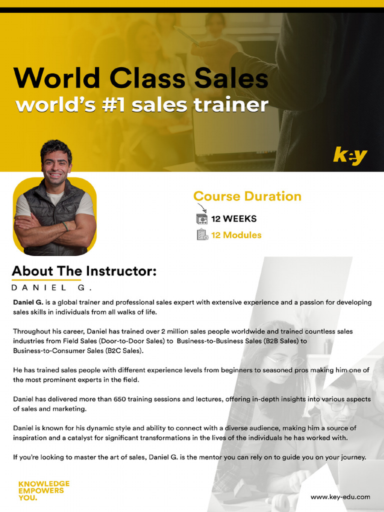 World Class Sales | PDF
