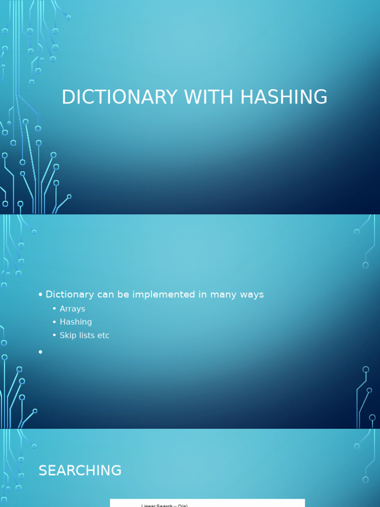 Introduction To Hashing - DATA STRUCTURES | PDF