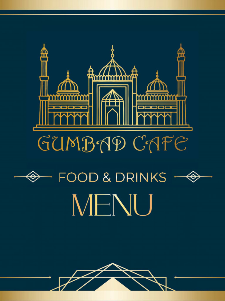 Menu Gumbad Cafe | PDF