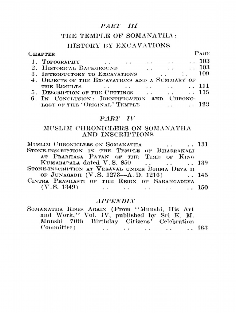 Somnath The Shrine Eternal (Kanaiyalal Munshi) - Removed | PDF