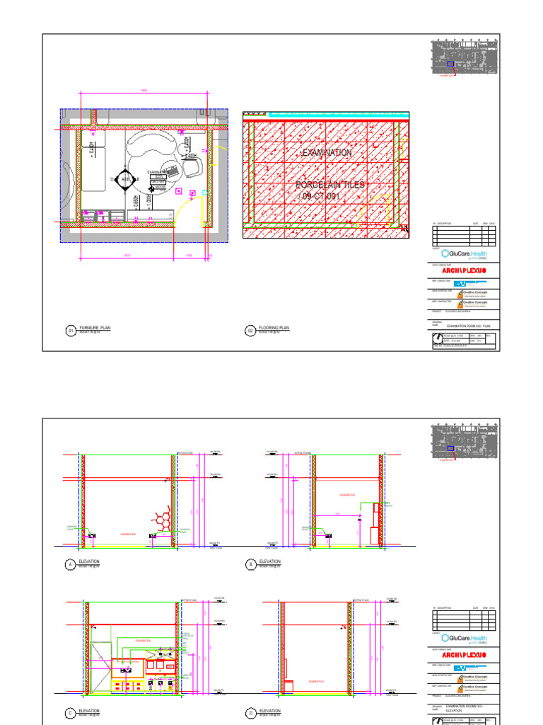 Examination Room 023-Plan | PDF