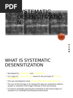 Flooding vs. Systematic Desensitization | PDF | Phobia | Fear