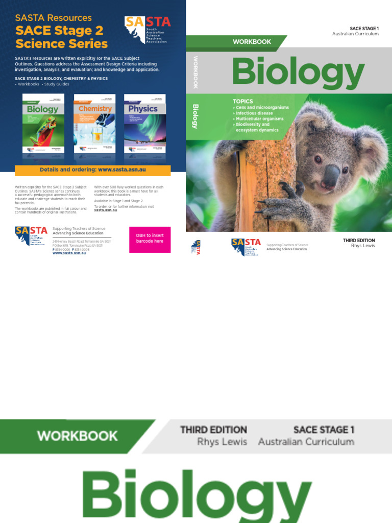 SASTA Stage 1 & 2 Biology Resources | PDF | Science | Evaluation