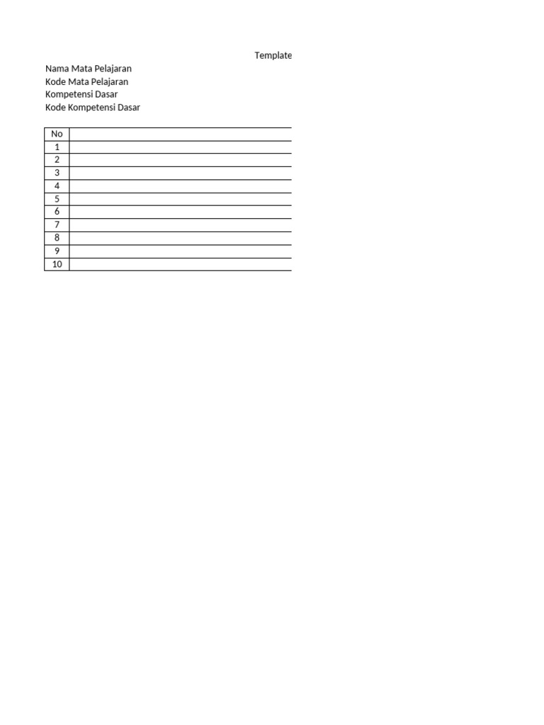 Template TP Mata Pelajaran Produk Kreatif Dan Kewirausahaan Kelas XI ...