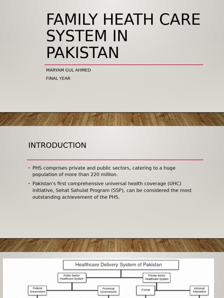 Overview of Pakistan's Healthcare System | PDF | Doctor Of Medicine ...