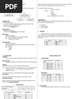 Organizing Data in Tabular Form | PDF