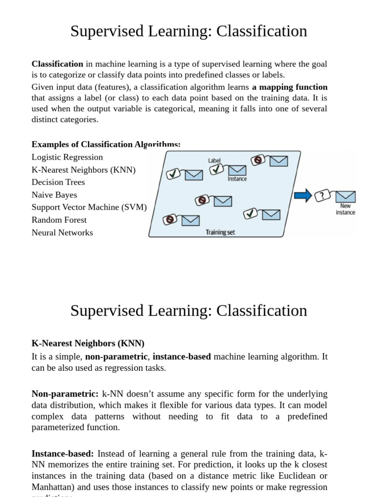 ML 03 Classification | PDF | Statistical Classification | Machine Learning