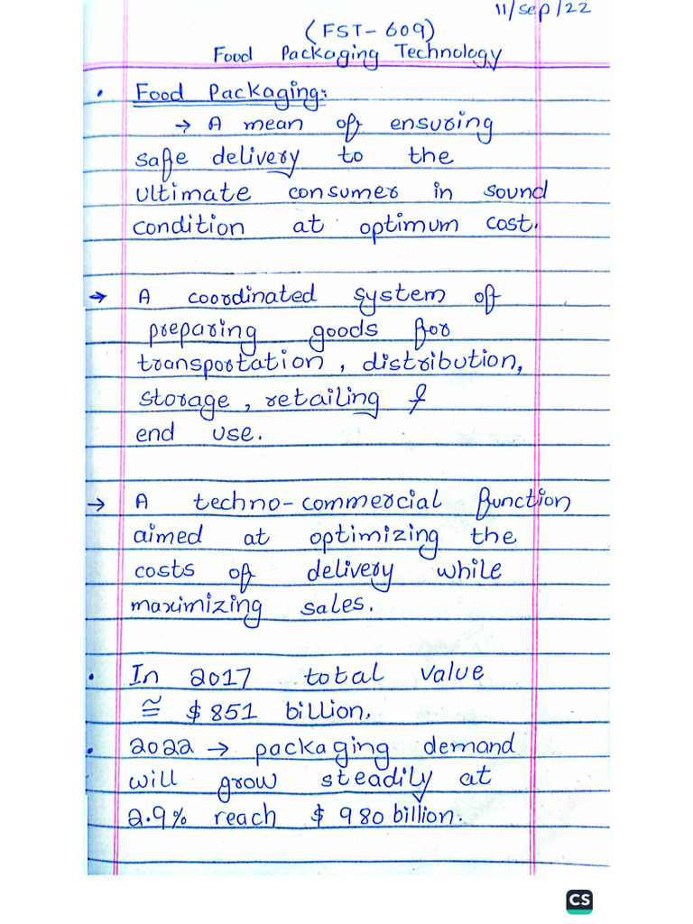 Food Packaging | PDF