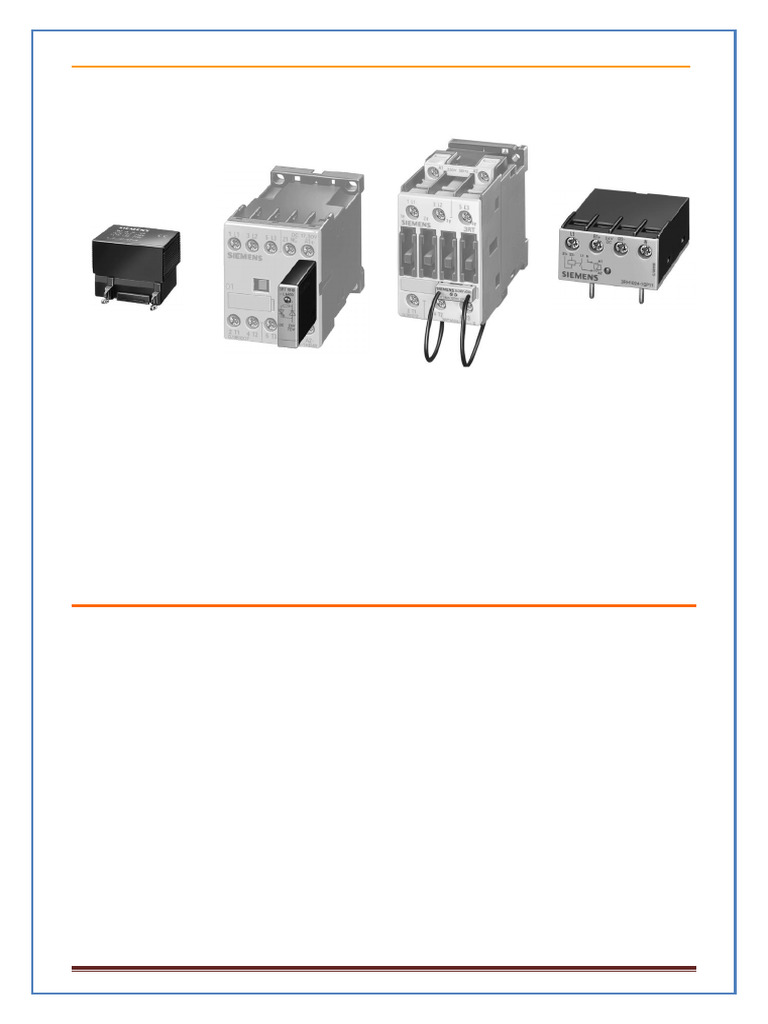 5.-Caracteristicas de Un Contactor | PDF
